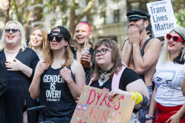 Support for Trans Pride celebrations brings Central London to a standstill.