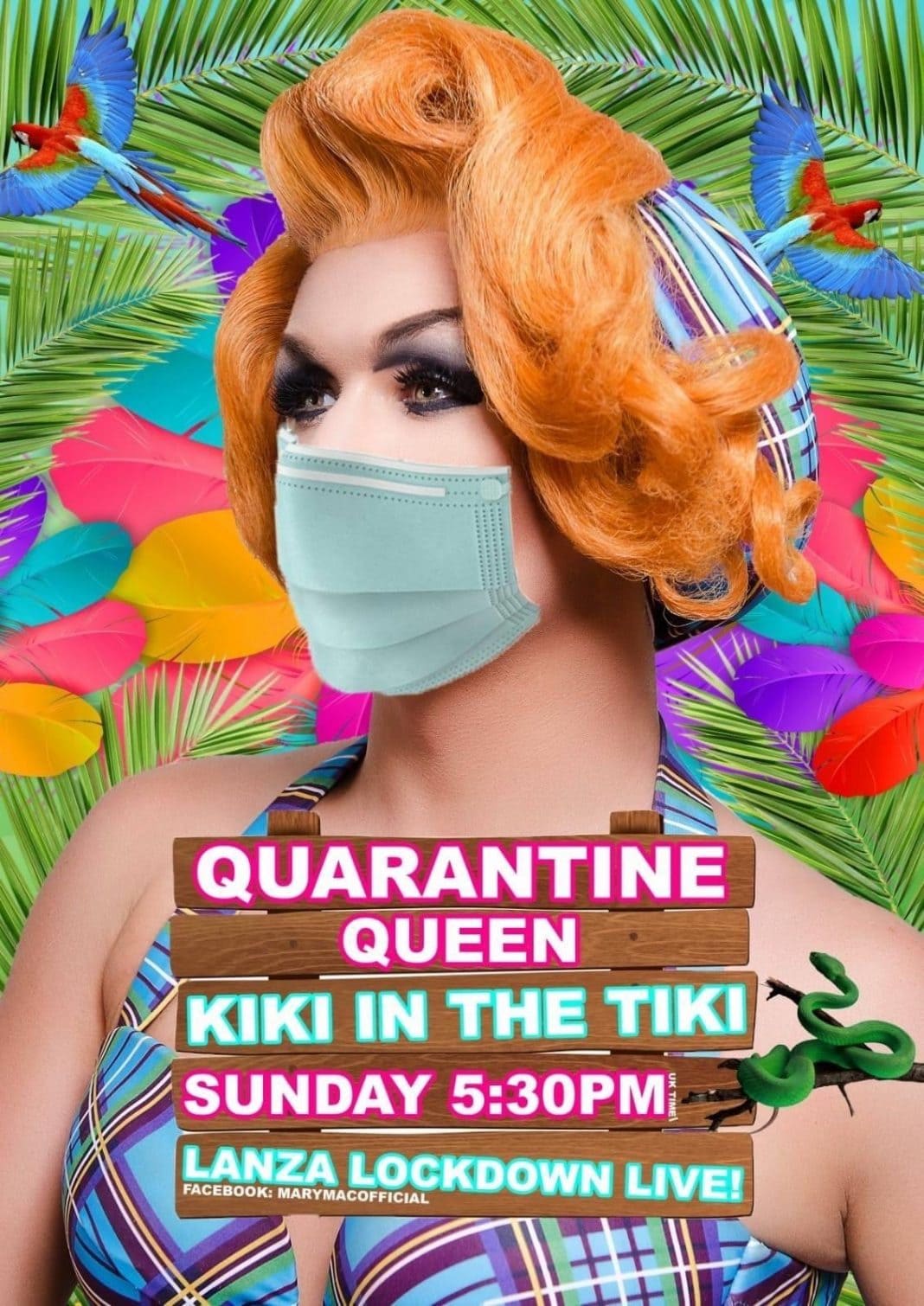 Lockdown Cabaret Mary Mac Live In Lanza Every Sunday QX Magazine