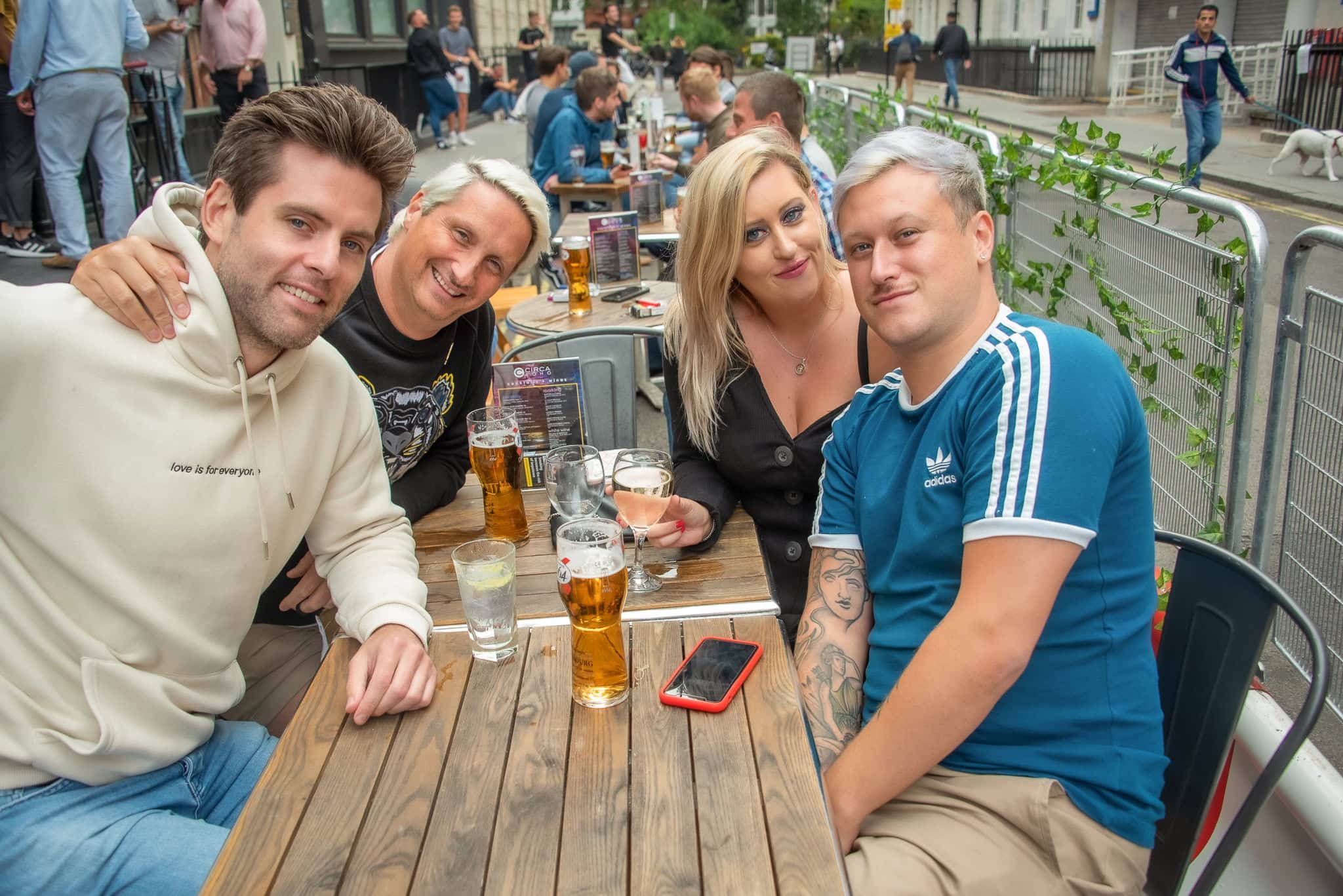Circa Bar Soho reopens - photos - added style & extended terrace - QX ...
