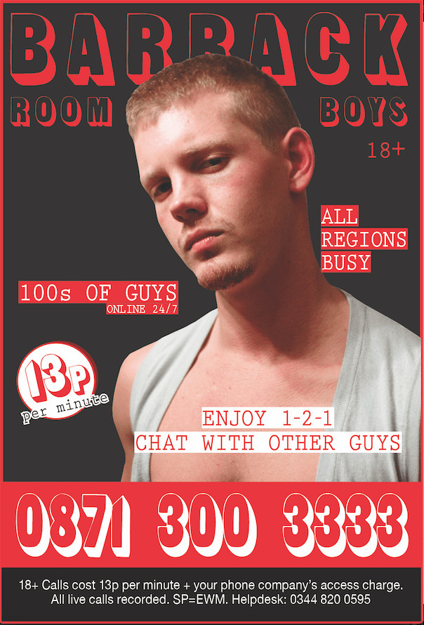 Straight phone chat line fun 0872 100 1111 From 13p per min.