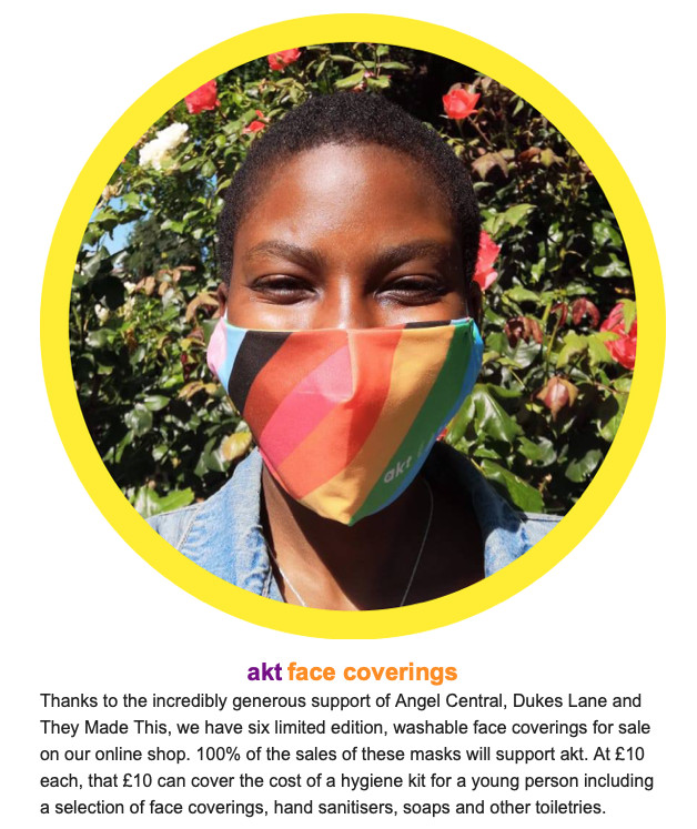 akt launch their rainbow face coverings - QX Magazine