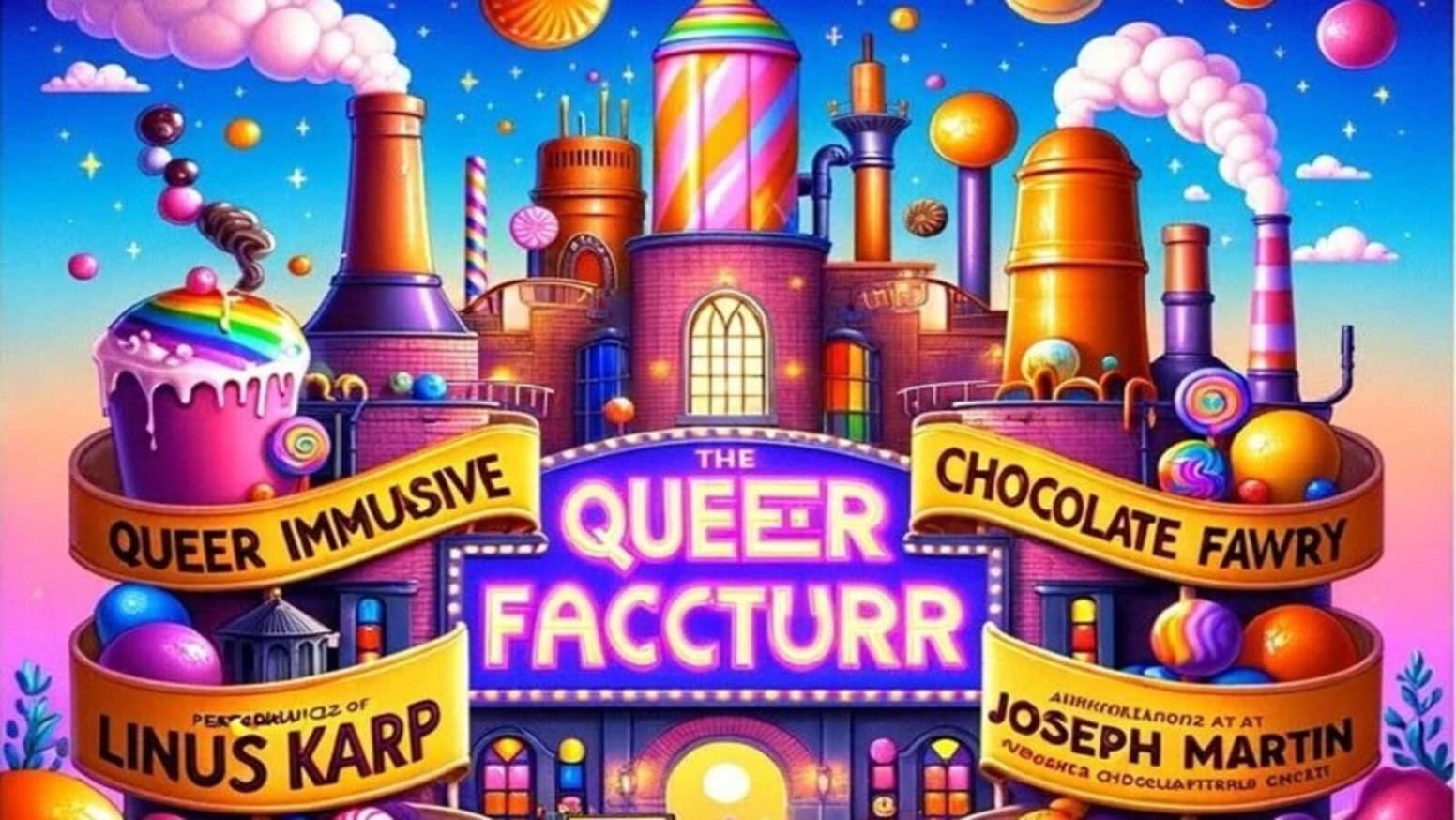 The Glasgow Willy Wonka Experience at Clapham Grand on 3 April. - QX ...