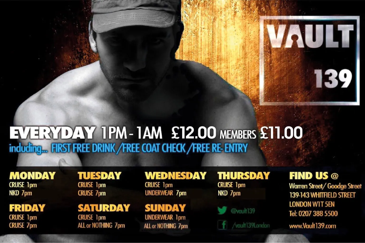 London's Popular Cruise Bar - Vault 139 - QX Magazine