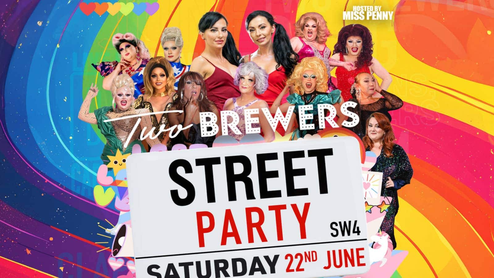 Two Brewers Street Party Saturday 22 June 2024 QX Magazine