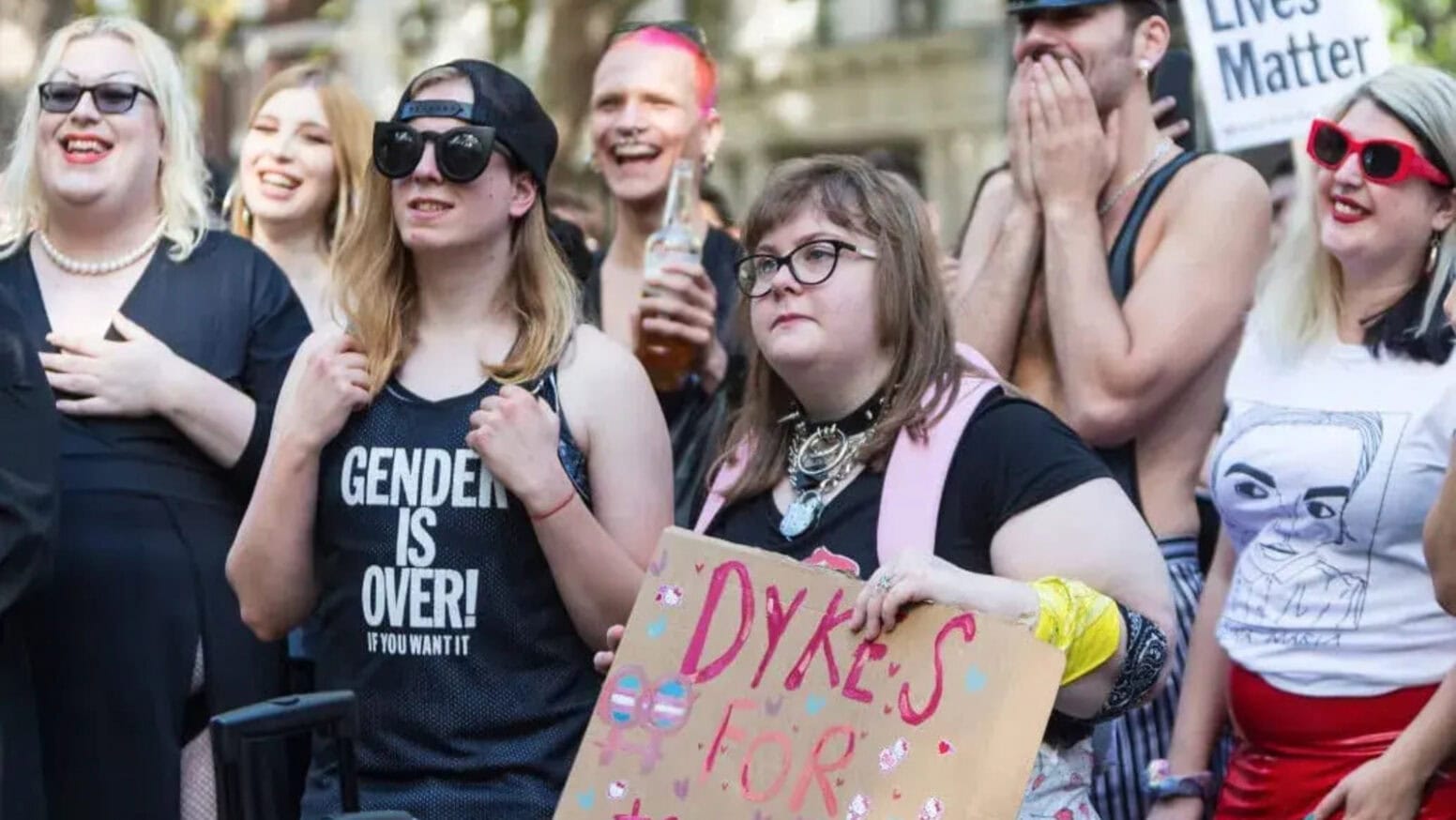 London Trans+ Pride March in central London on 27 July '24 - QX Magazine